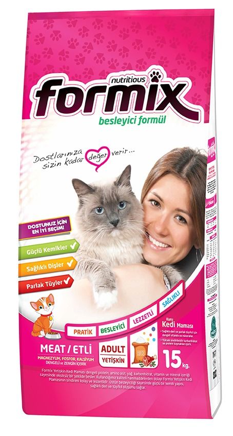 Formix Etli Yetişkin Kedi Maması 15 Kg